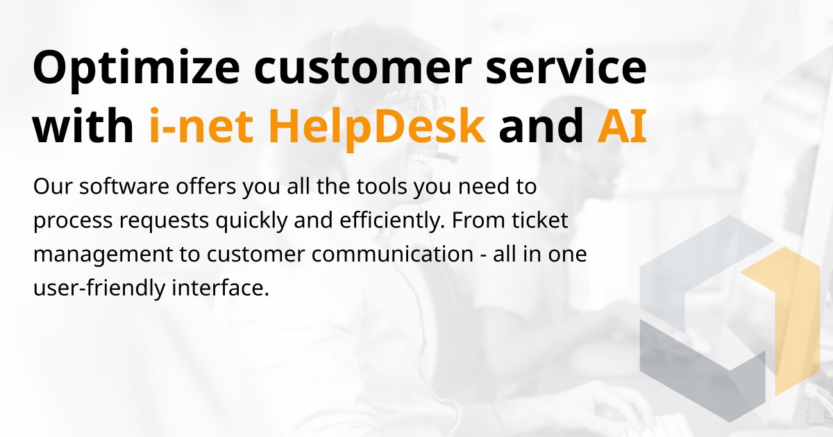 i-net HelpDesk Features - Tickets, AI, Reports, and More